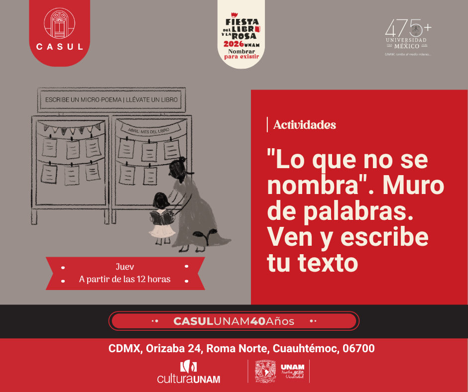 Muro de Palabras en CASUL: Únete a la Escritura Colectiva por el Día ...